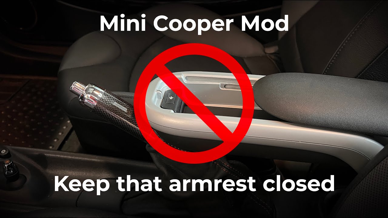 Mini Armrest Mod - YouTube