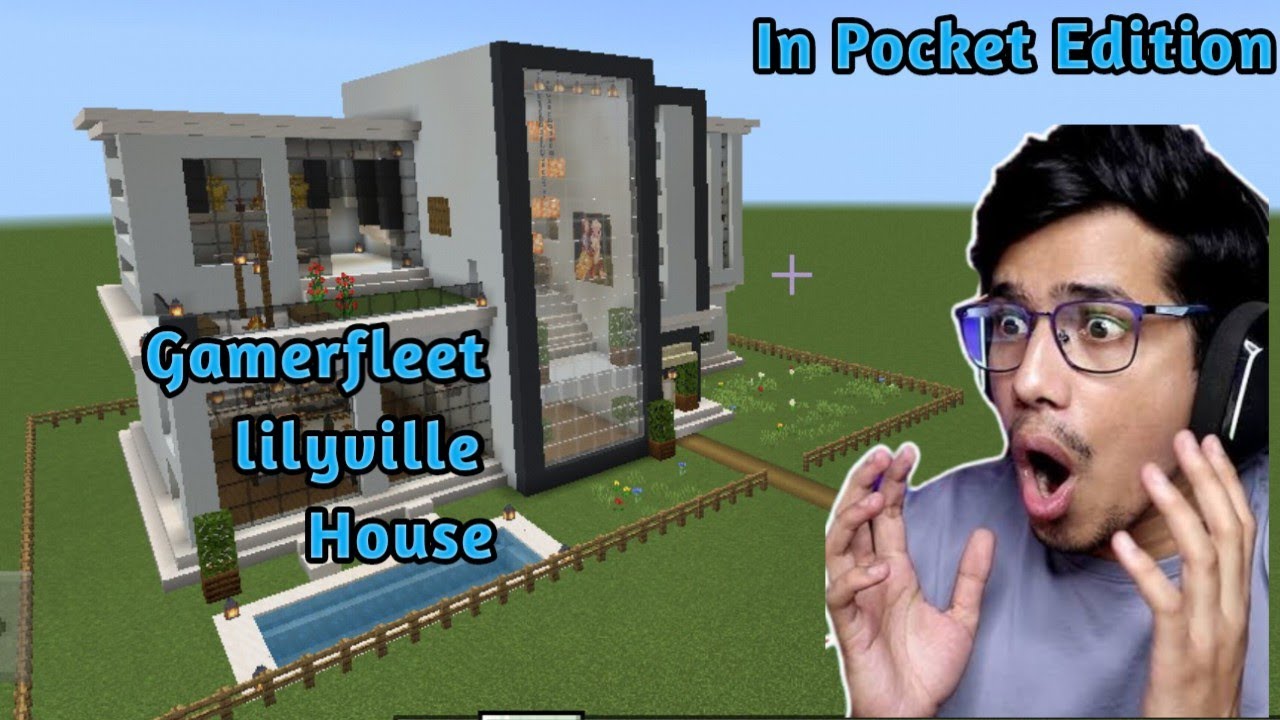 I Made LilyVille Jack Villa In Minecraft Pe #minecraft - YouTube