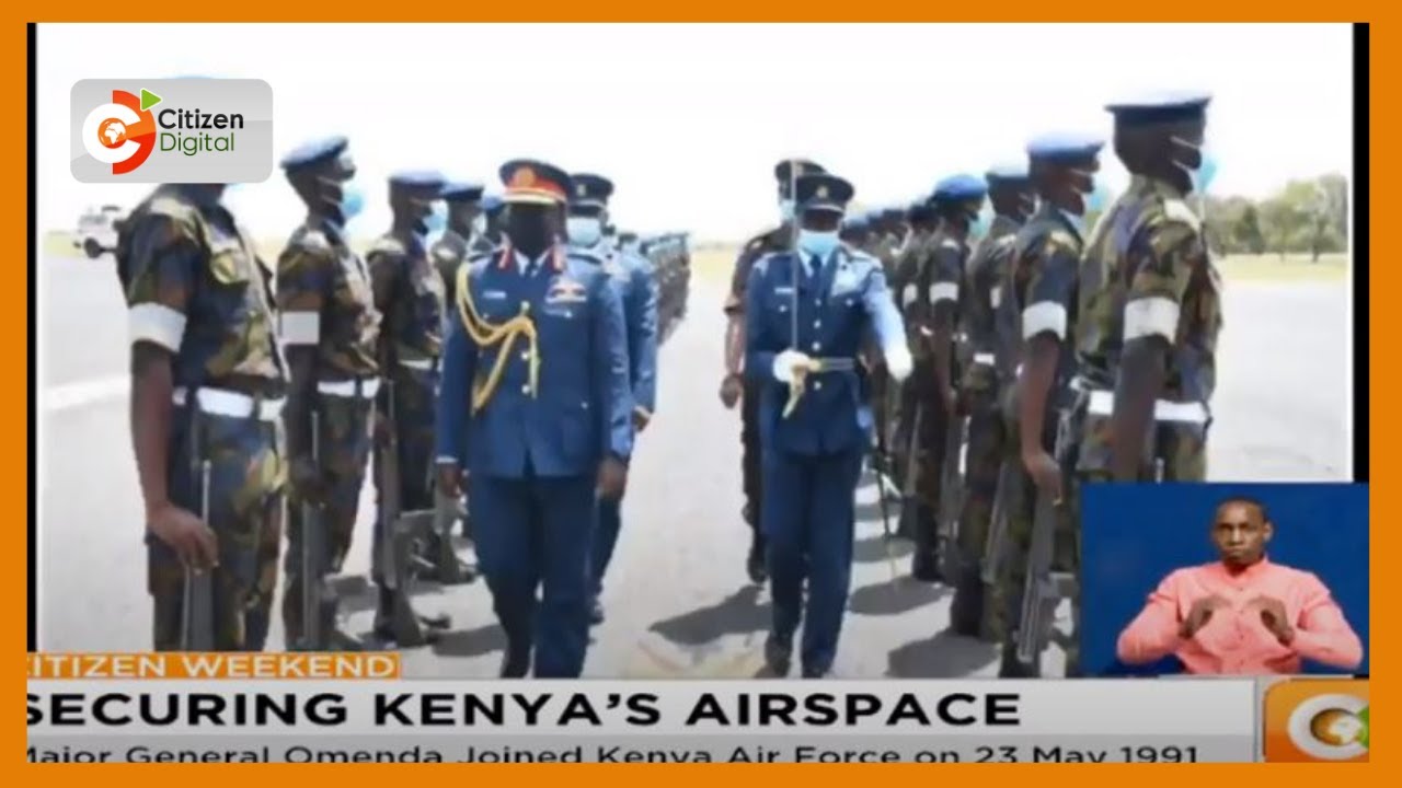 Major General John Omenda is the commander of the Kenya Air Force - YouTube