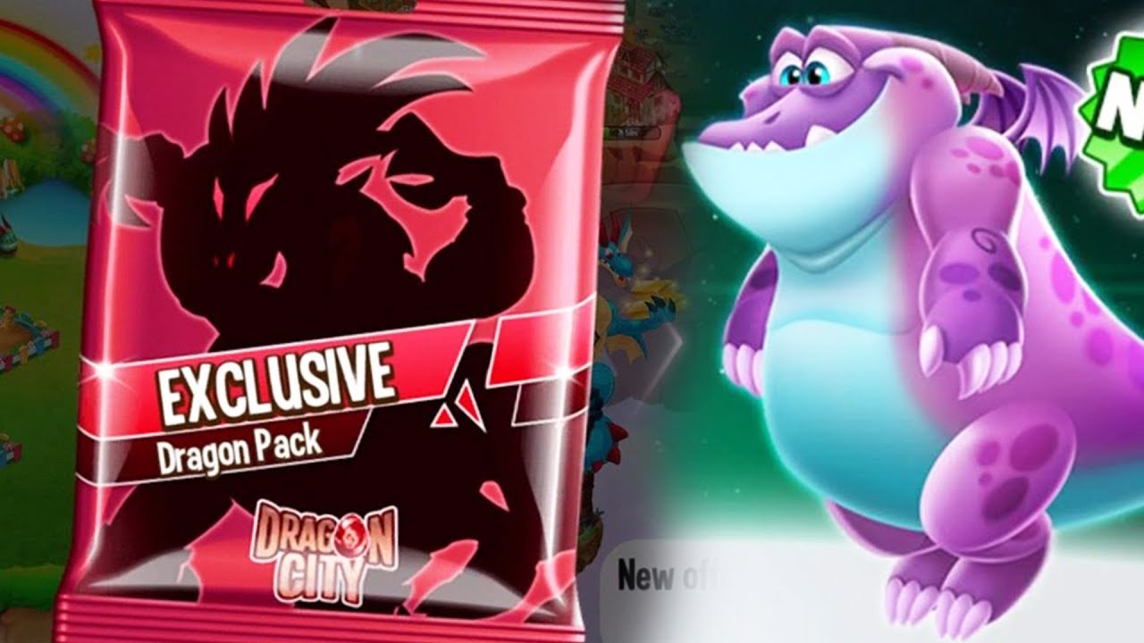 First EXCLUSIVE Dragon Card Pack Opening | Dragon City - YouTube