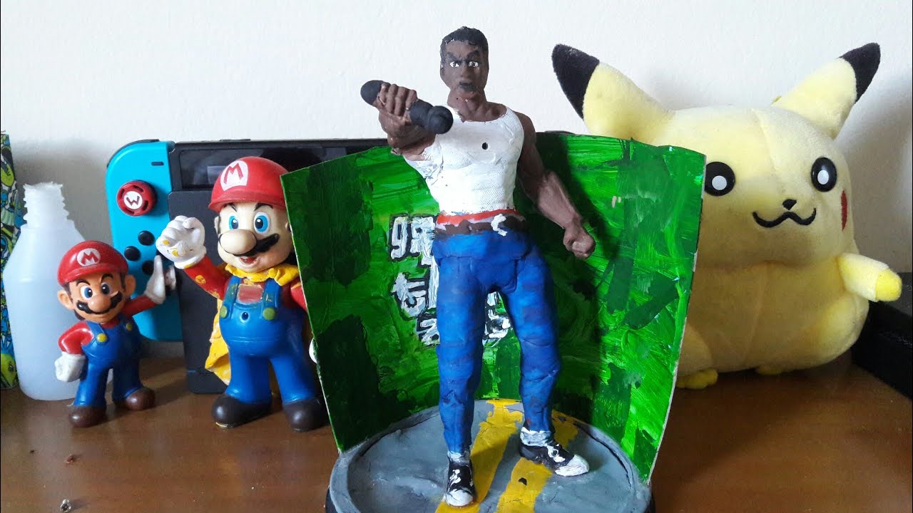 Toy makeover CJ (gta san) - YouTube