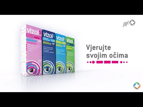 Kapi za oči INTENSIVE | Vizol S | JGL Hrvatska - YouTube