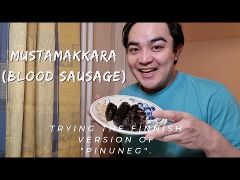 Mustamakkara | Finnish traditional black sausage | Is it delicious ...