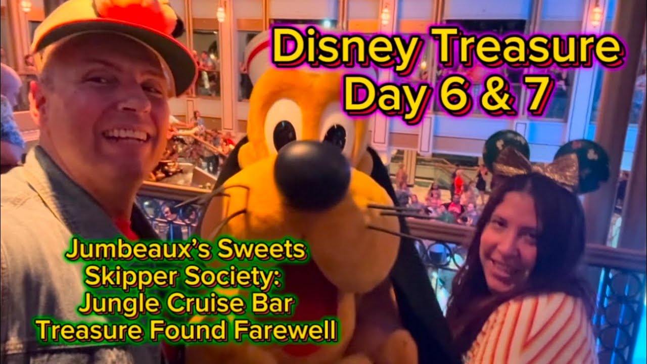 Day 6 & 7 On The Disney Treasure!!! Zootopia Ice Cream Bucket, Jungle ...