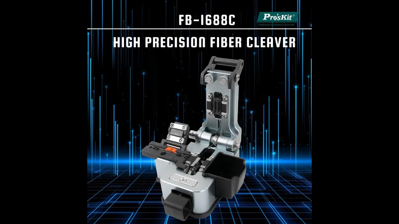 Pro'sKit High Precision Fiber Cleaver FB-1688C #Network Setup #5g # ...