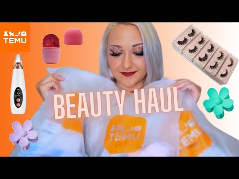 TEMU BEAUTY HAUL! *Super affordable* 🤯 (Some WEIRD Gadgets) 🤨 - YouTube