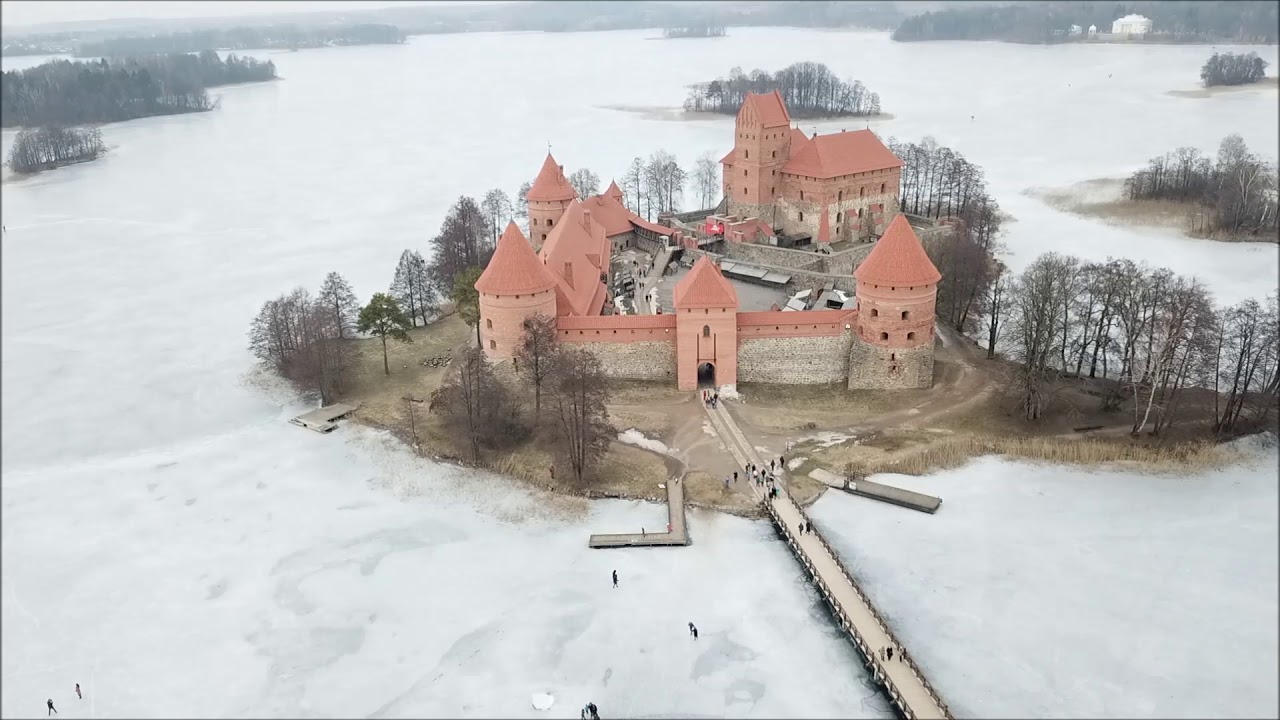 2019 02 ICE WALKING/ TRAKAI / LAKE / WINTER - YouTube