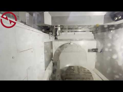 DMG MORI SEIKI NMV 5000 DCG Vertical machining center - YouTube