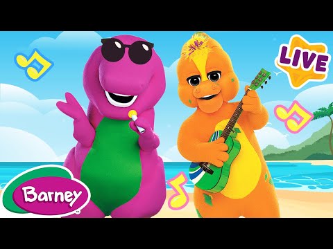 🎺 Let's Make Music! | Brain Break for Kids | New Compilation | Barney the Dinosaur