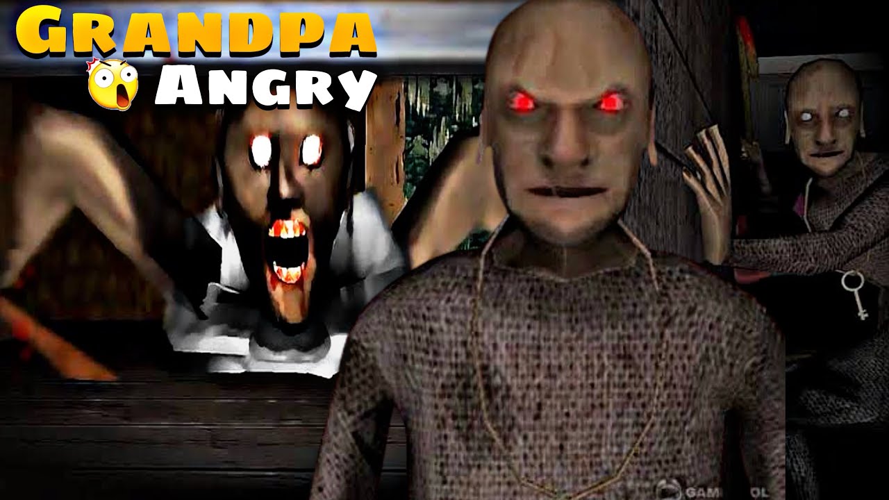 Main Door escape granny chapter 2 😱| Granny 2 grandpa angry 😨| New update granny chapter 2 🤫 ...