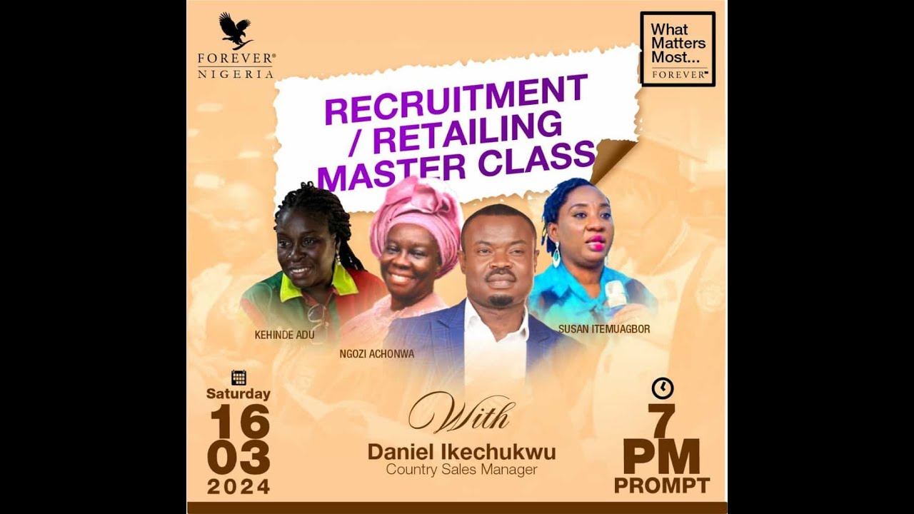 Recruitment & Retailing Masterclass - YouTube