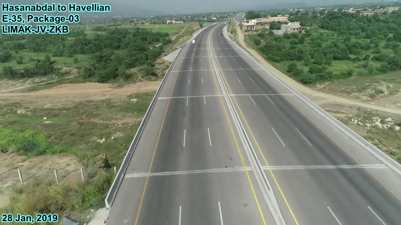 CPEC, M15/ Hazara Motorway, Expressway-35, Haripur Package-03 - YouTube