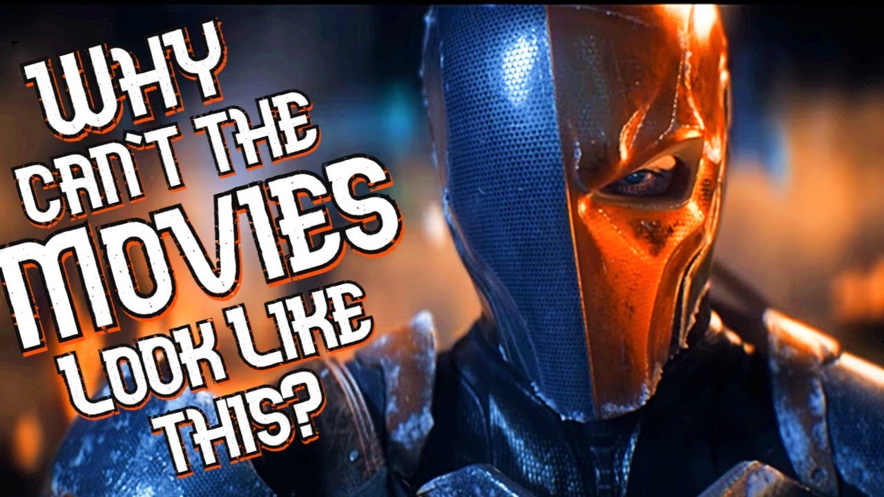 Why Can't Batman MOVIES Look Like This? Batman VS Deathstroke Cinematic ...