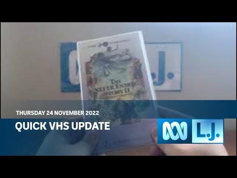 Quick VHS Update - Thursday 24 November 2022 - YouTube