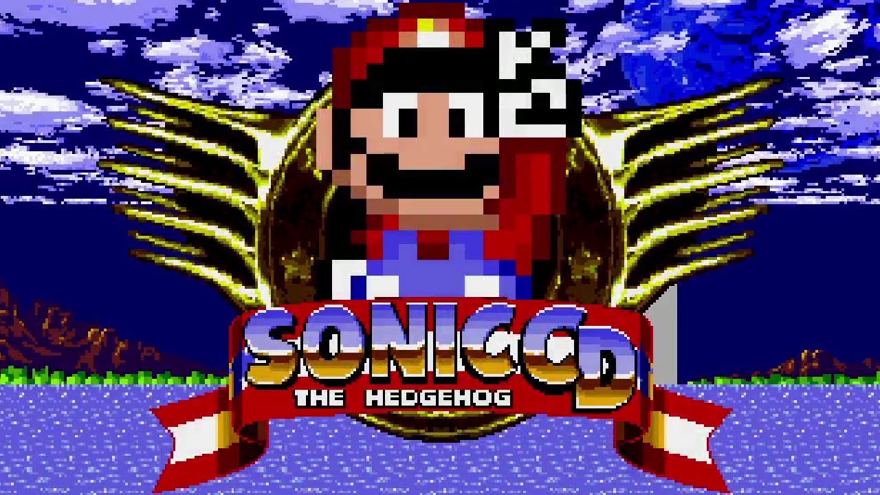 Mario's Time Machine CD (Sonic CD Mod) - Full Longplay with All Time ...