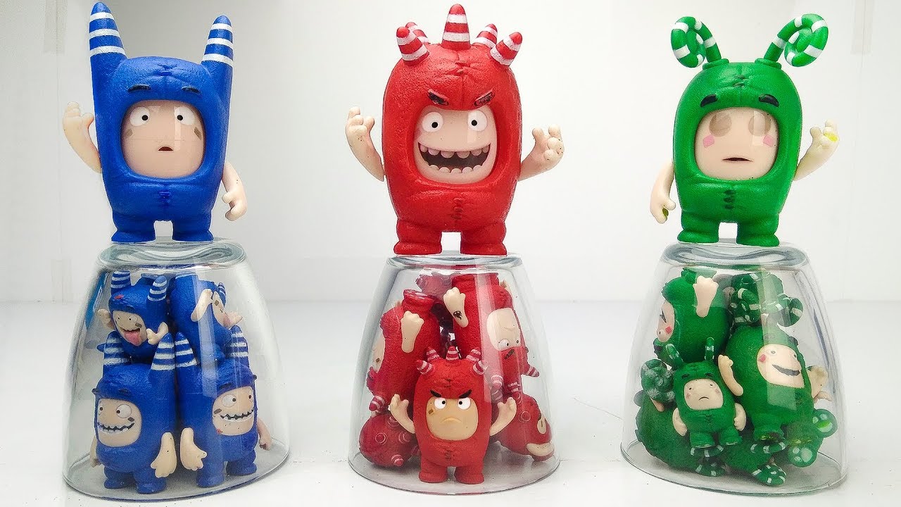 Oddbods Soccer Ball Toys Minies - YouTube
