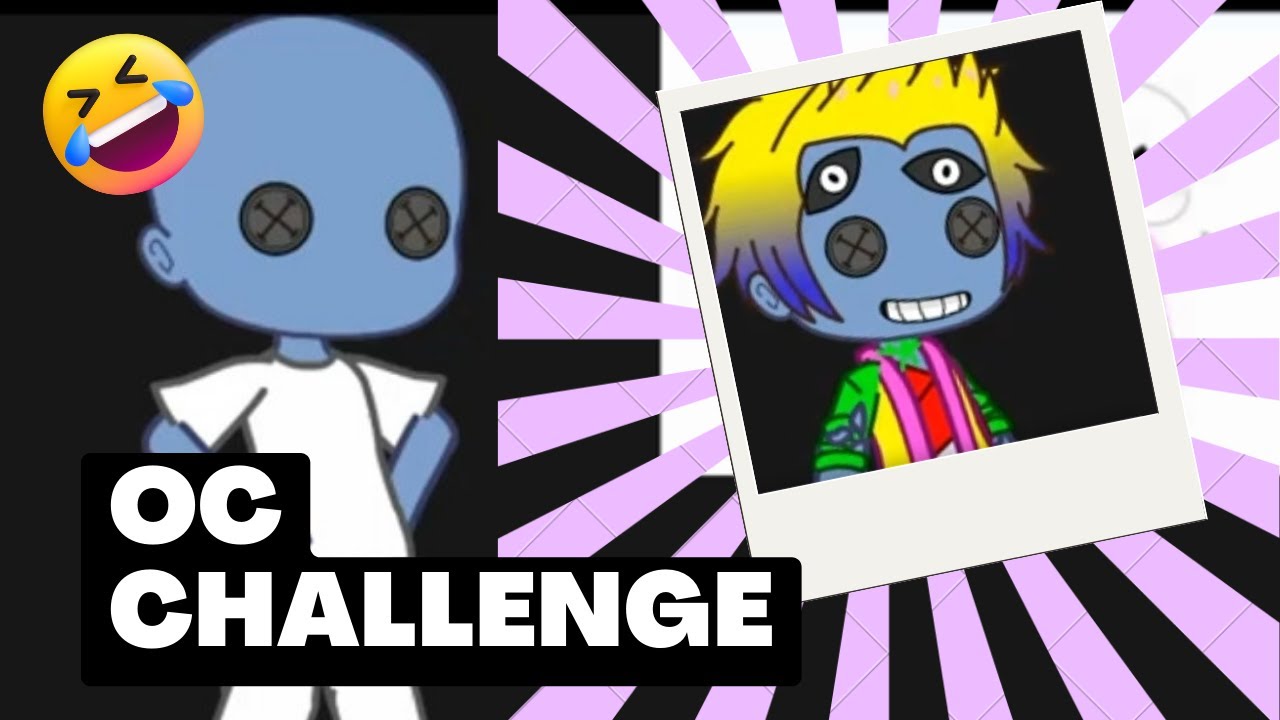 🖤gacha oc challenge🤍//weirdcore//gacha life🐧 ️gacha life meme - YouTube