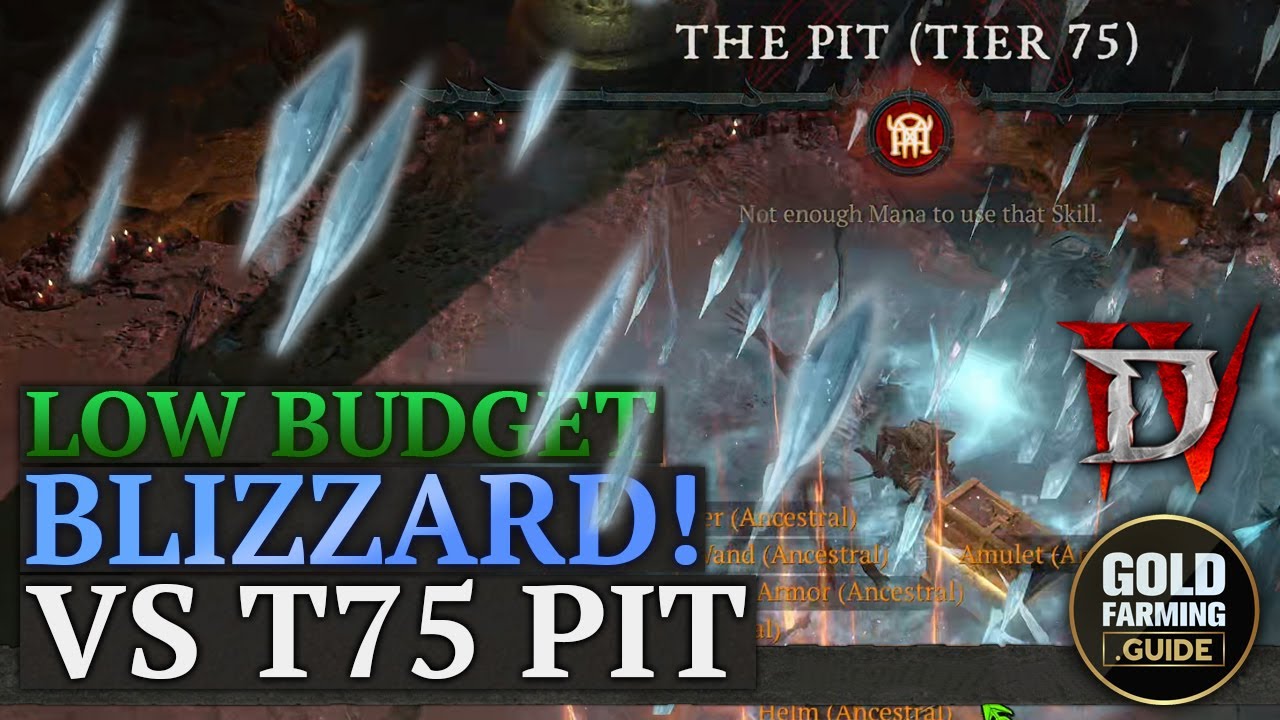 Blizzard Sorcerer vs T75 Pit in Season 4. Full Build Guide in ...
