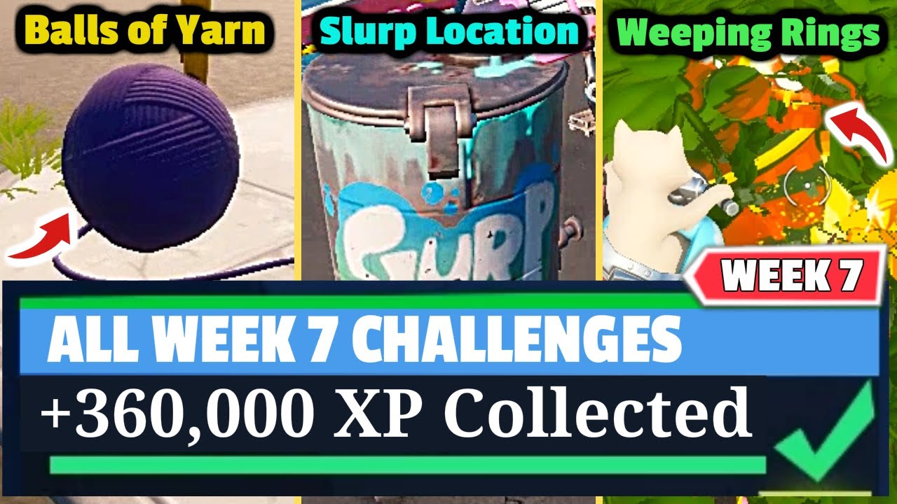 Fortnite Week 7 Challenges SEASON 3 Guide - All Fortnite WEEK 7 ...