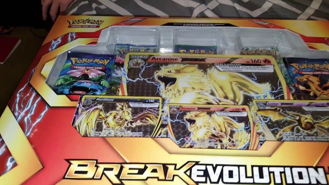 ARCANINE Break Evolution Box Opening - YouTube