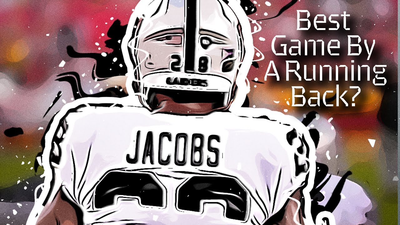 How Josh Jacobs' historic game looks After Inflation - YouTube