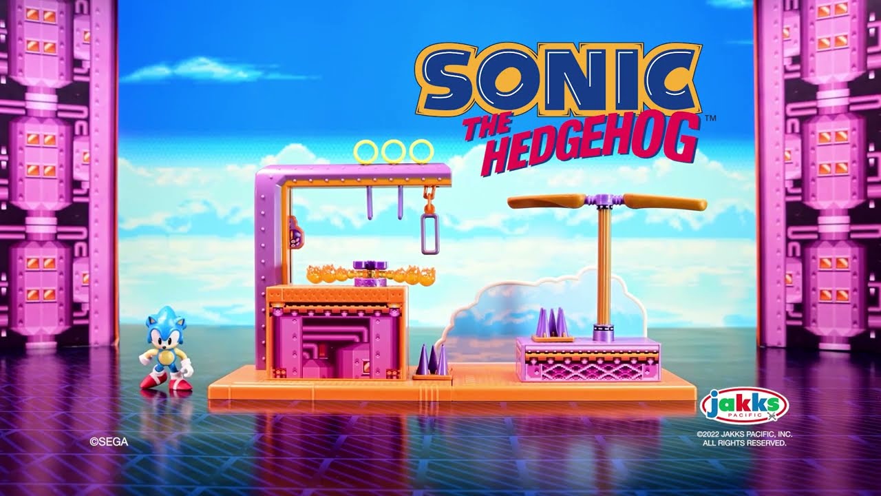 Sonic The Hedgehog™ Flying Battery Zone Playset Tv Commercial Jakks