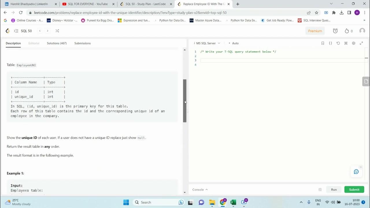 30 Replace Employee ID With The Unique Identifier - YouTube