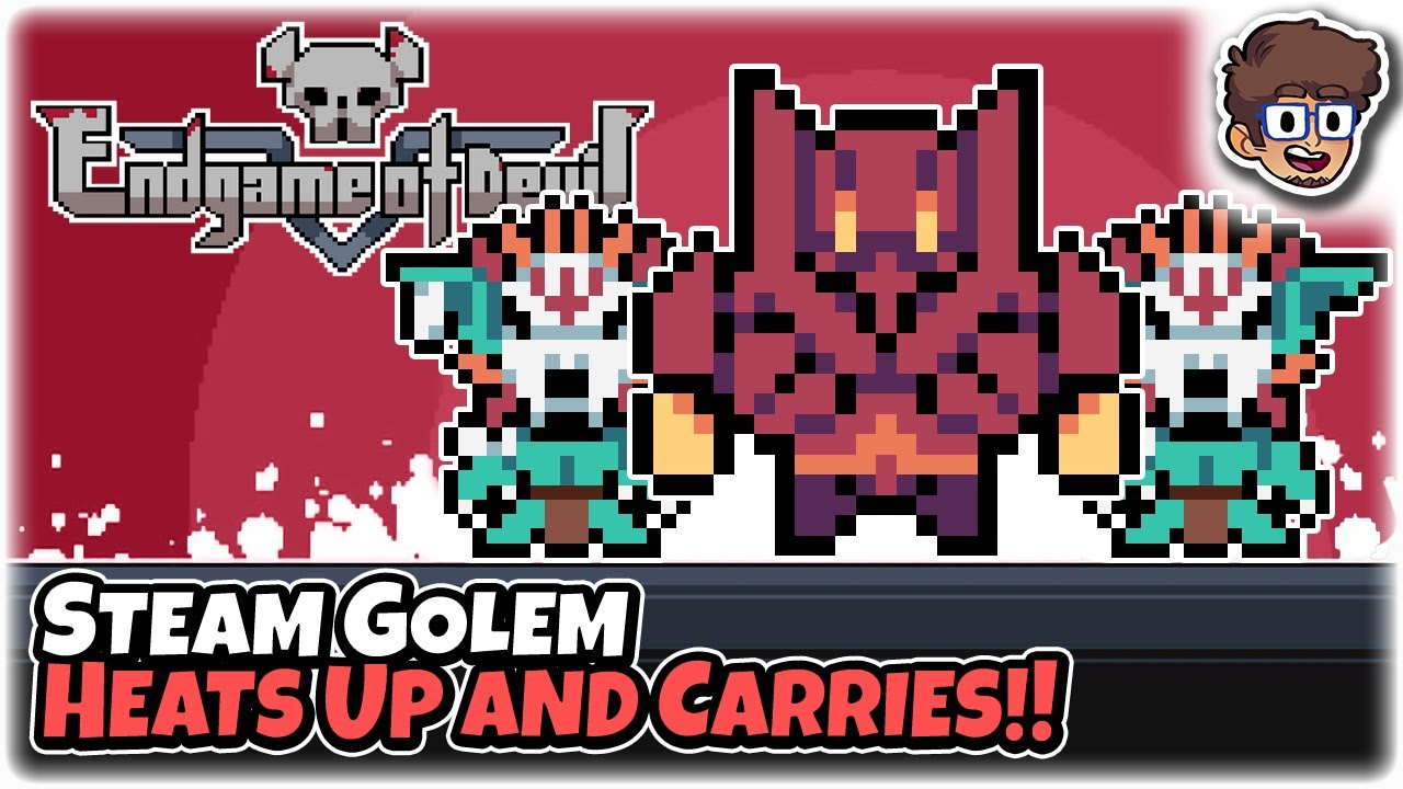 Steam Golem Heats Up and Carries!! | Luck be a Landlord Style Roguelike ...