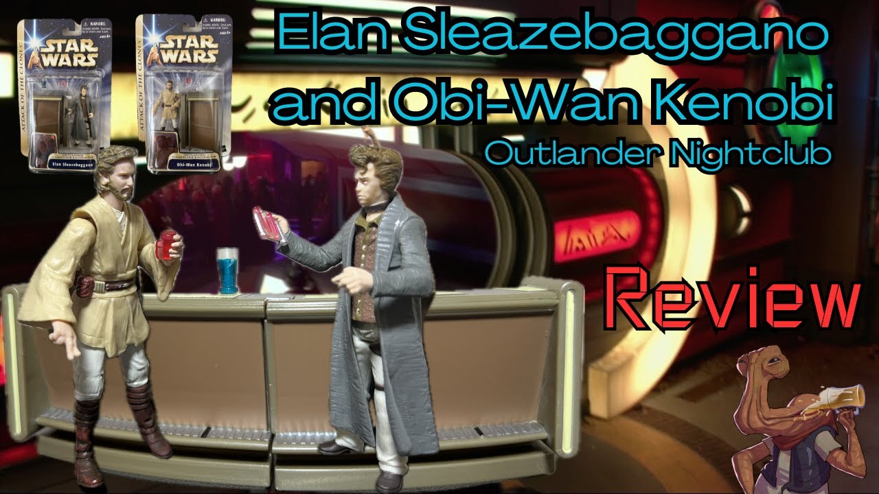 Outlander Nightclub: Elan Sleazebaggano & Obi-Wan Kenobi Action Figure ...