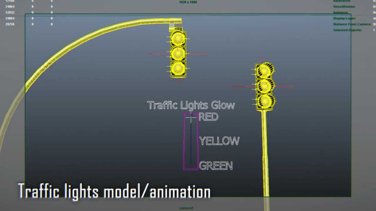Free 3D Model: Traffic Light Model with Rig /By Homestudio29 - YouTube