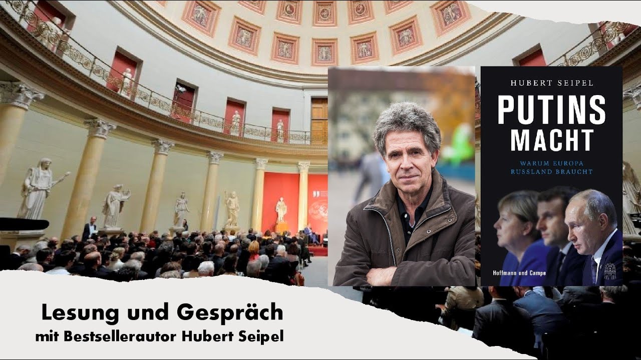 Russland im Gespräch: Lesung mit Beststellerautor Hubert Seipel - YouTube