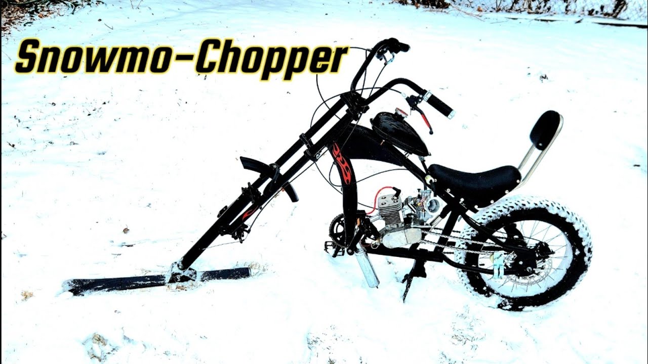 100cc Snowmo-Chopper takes a rip!! ⛷️🏍💨🤘 - YouTube