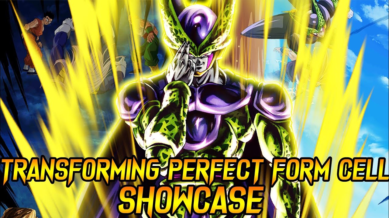 New Transforming Perfect Form Cell Showcase || PvP Rating Matches ...