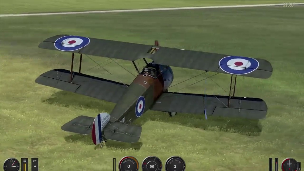 Sopwith Camel with Bombs Vs. Albatros D.Va Rise of Flight - YouTube