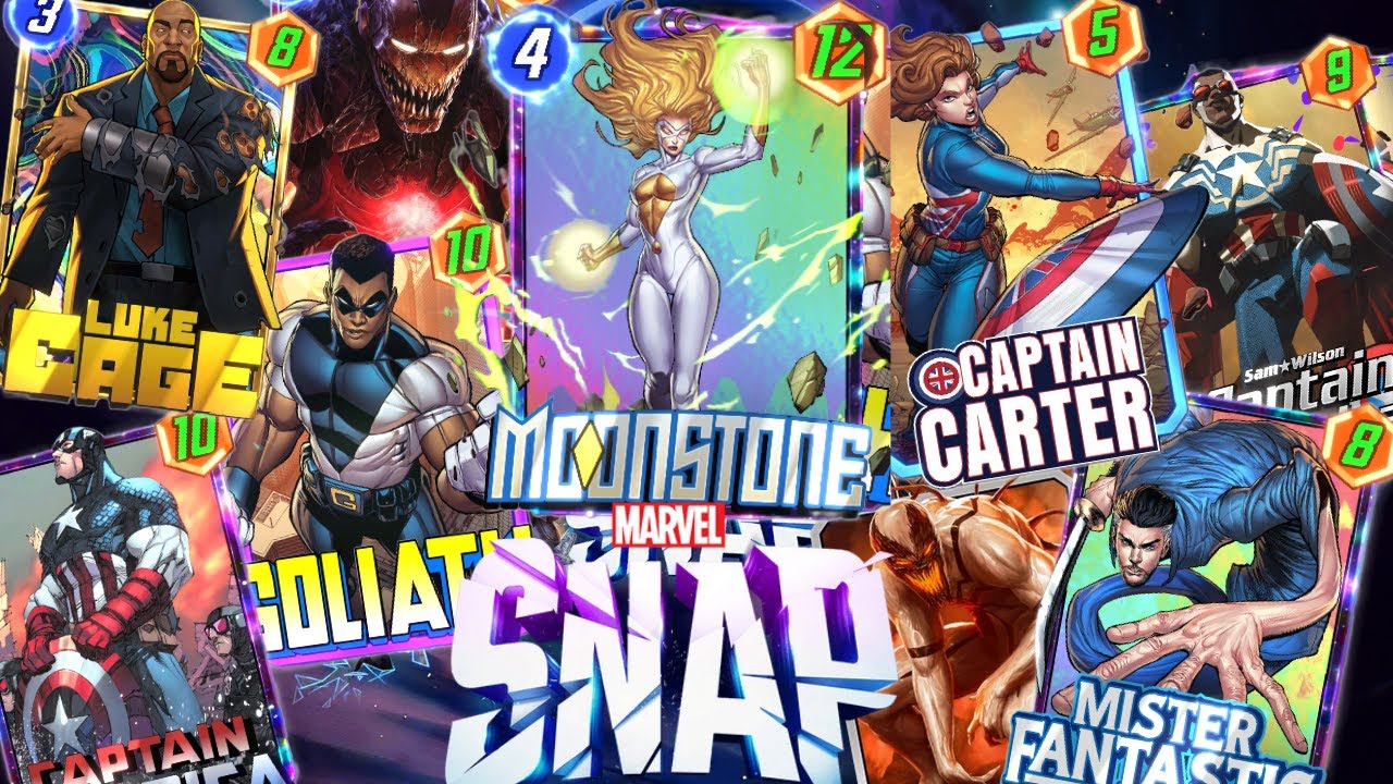 MARVEL SNAP: Moonstone Captain & Goliath - YouTube
