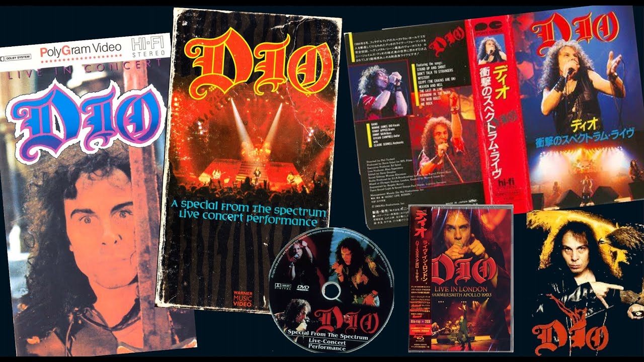 DIO Top 10 Concert Films Of Ronnie James Dio - YouTube