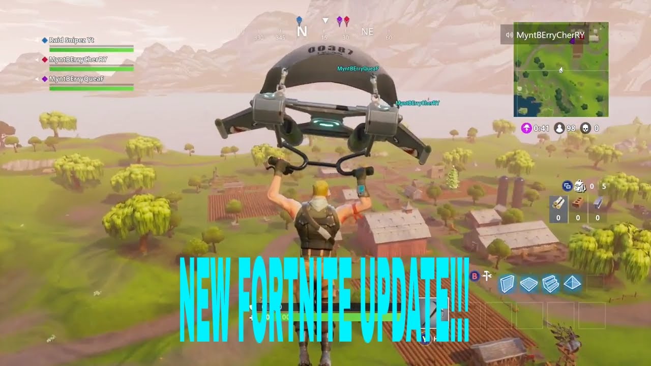 The New Fortnite Update!! - YouTube