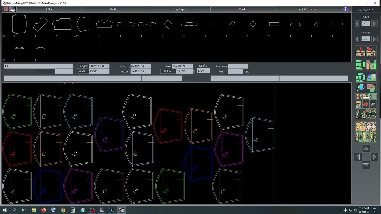 lectra marker making tutorial/marker manager lectra ,lectra pattern ...