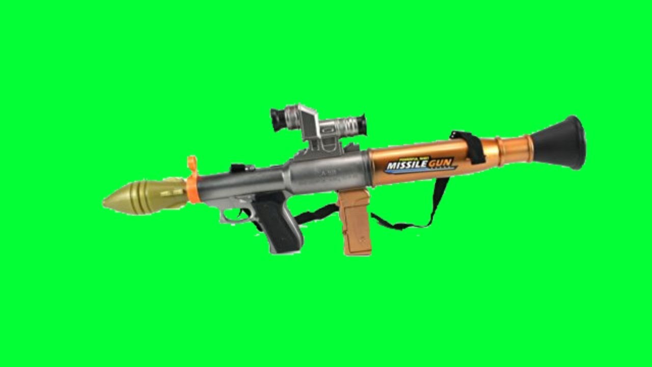 rocket launcher exploding green screen - YouTube