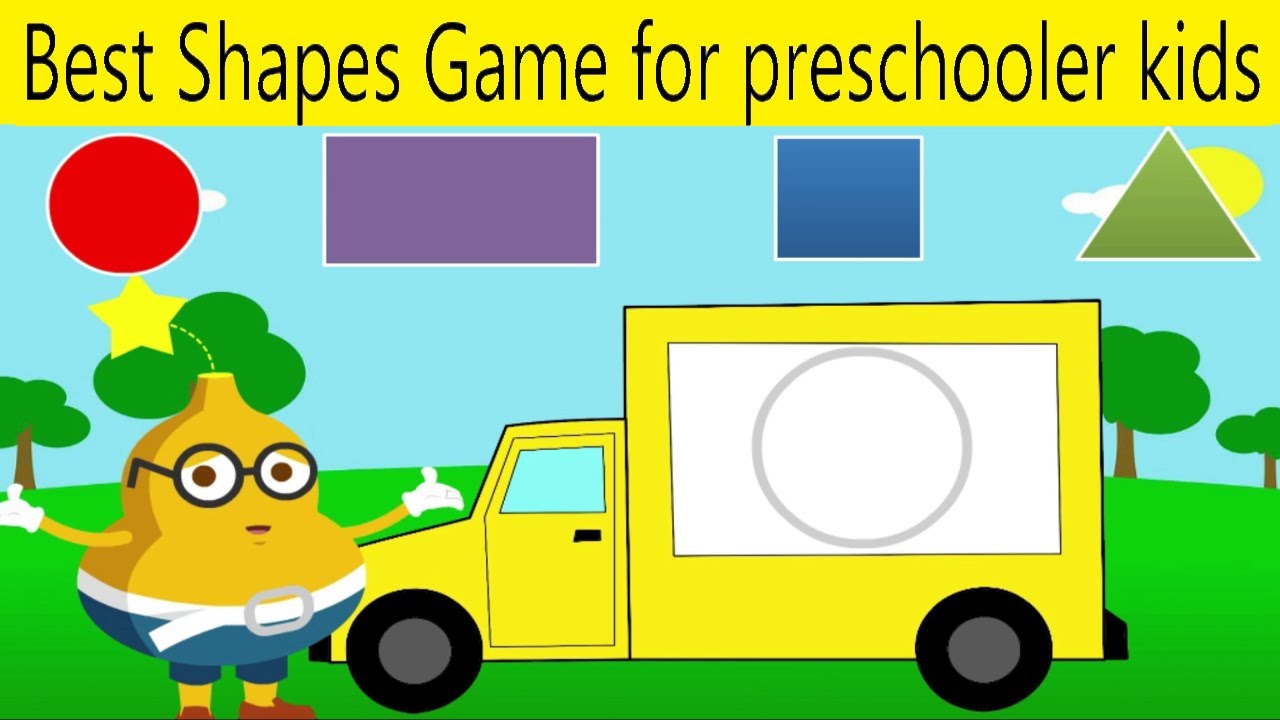 Easy way to learn shapes with fun game | shapes for toddlers - YouTube