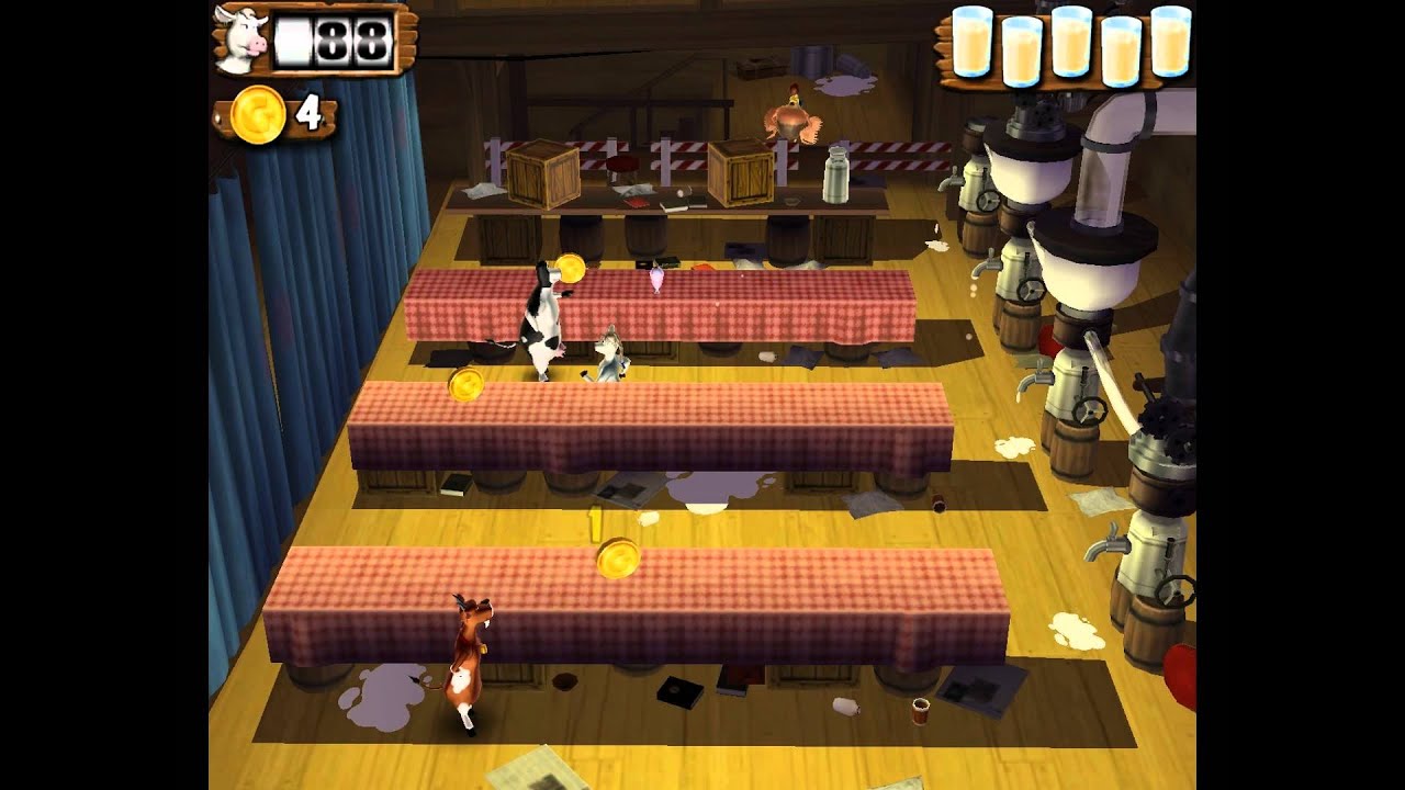 Barnyard (PC Game) - Milk Bar - YouTube