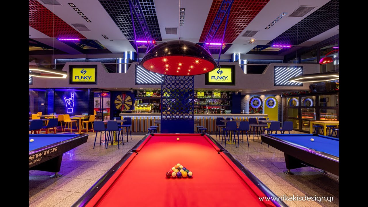 Funky activity bar Nikakis interior designer - YouTube