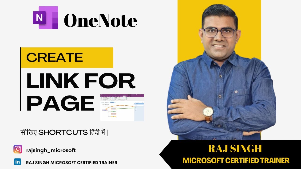 OneNote Tips: How to Create Page Links for Easy Navigation - YouTube