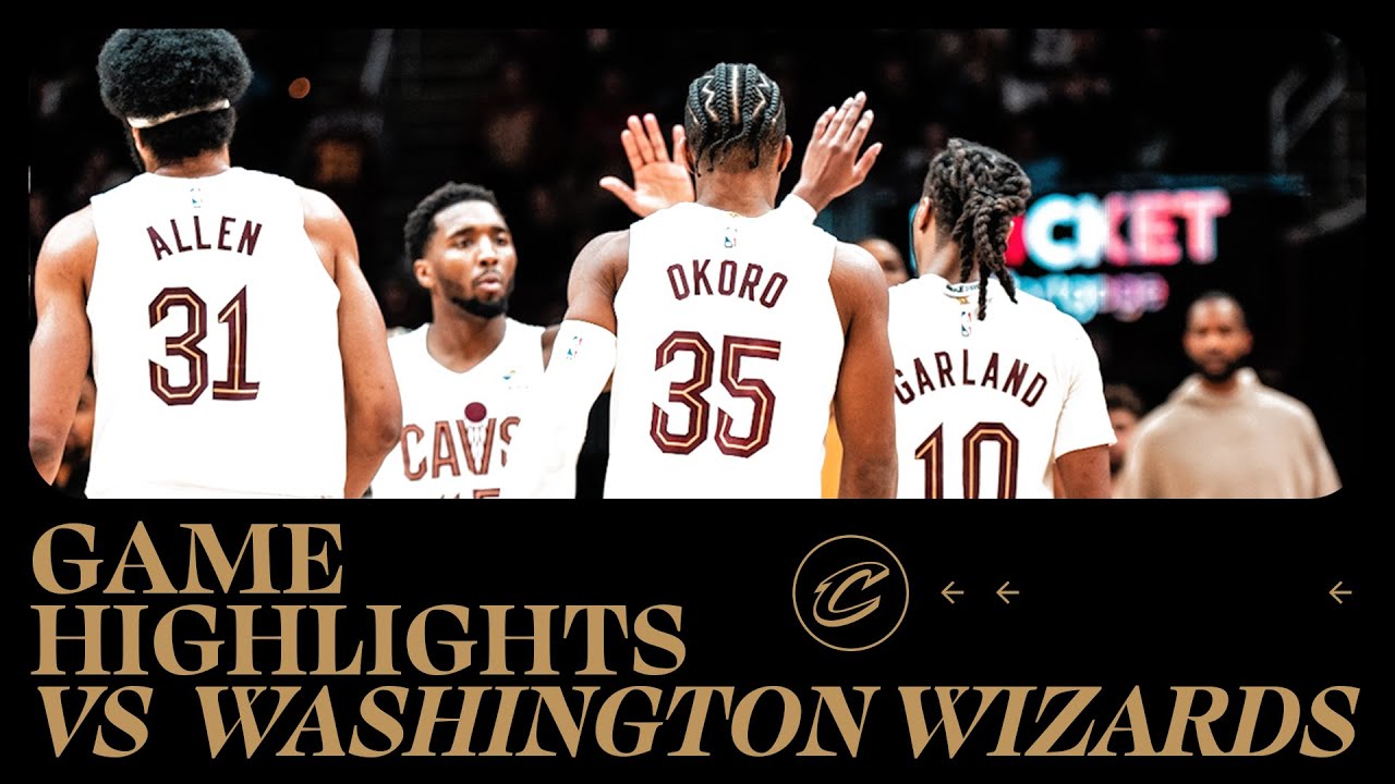 Cavs vs Wizards | Game Highlights | 12.13.2024 - YouTube
