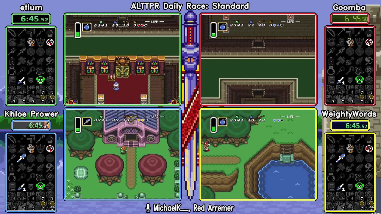 Standard 02/07/19 ALTTP Randomizer Daily Race - YouTube