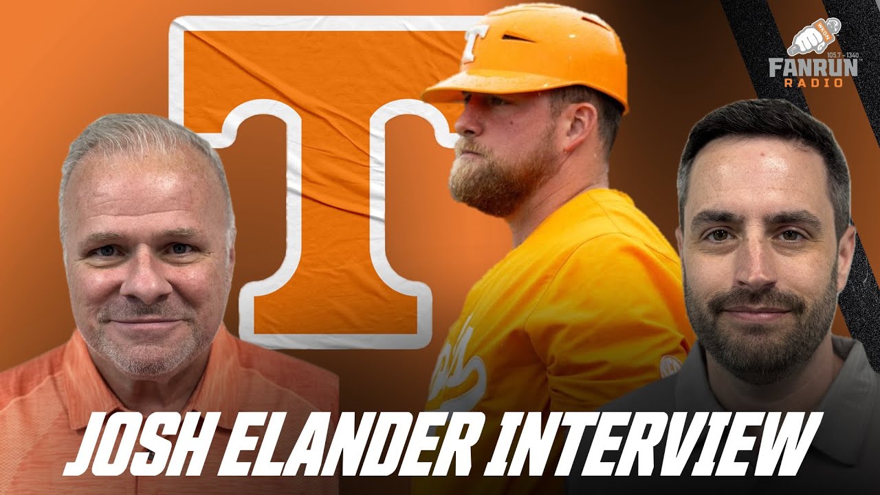 Tennessee Vols Baseball Coach Josh Elander Talks All Things Vols || The ...