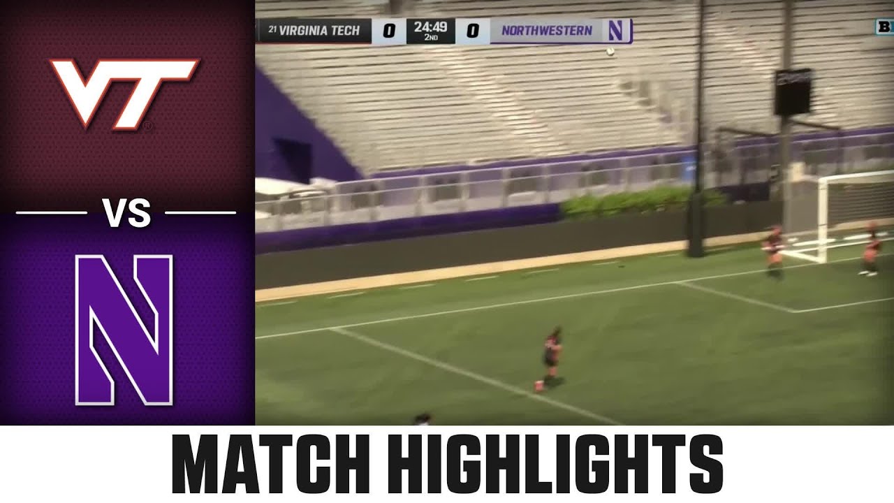 Virginia Tech vs. Northwestern Match Highlights | 2024 ACC Women's ...