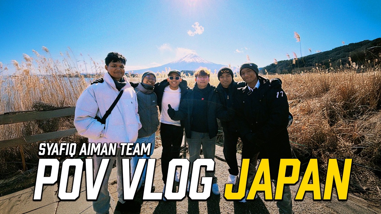 POV : TEAM SYAFIQ AIMAN TERBANG KE JEPUN! - YouTube