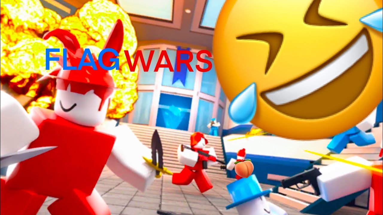 FLAG WARS GAMEPLAY!!! ( killed tons of peeps) - YouTube