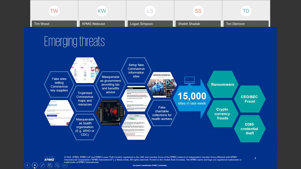 Webinar - Covid-19: Staying cyber secure | KPMG LG - YouTube